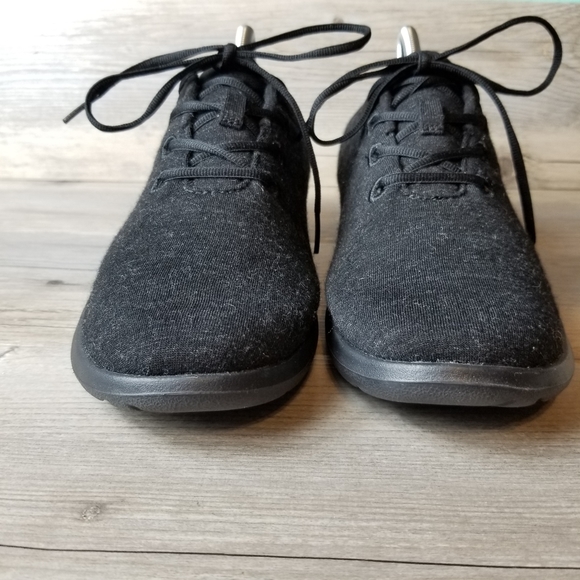 Merinos | Shoes | Merinos Black Lace Up Renewable Merino Wool Sneakers ...